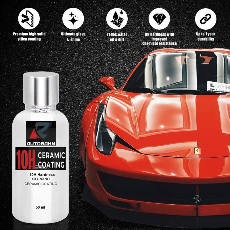 AUTOBAHN 10H Ceramic coating 50ml Car paint protection new