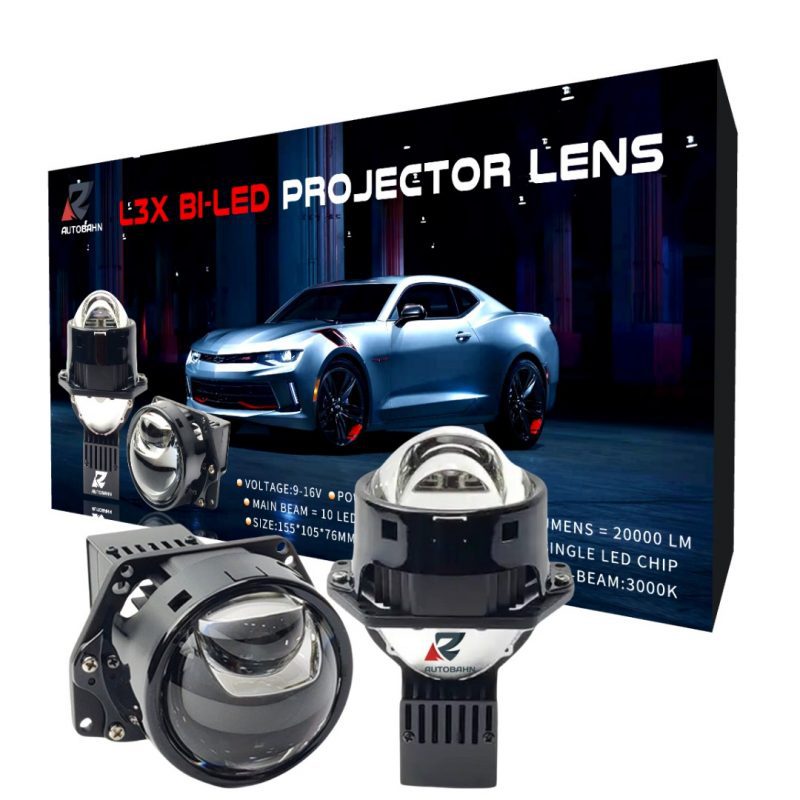 AUTOBAHN Bi LED Laser Projector L3X 150W 20000LM Bright
