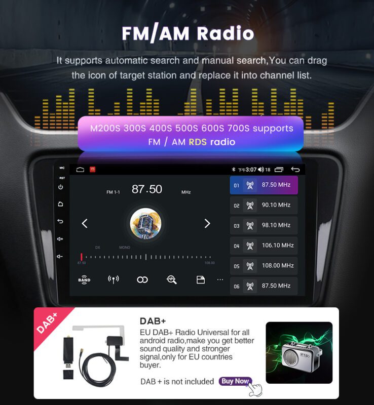 AUTOBAHN Android Infotainment 4GB 64GB 360 Camera New