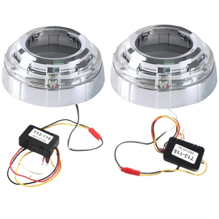 AUTOBAHN 3 inch angel eye shroud dual colour high quality