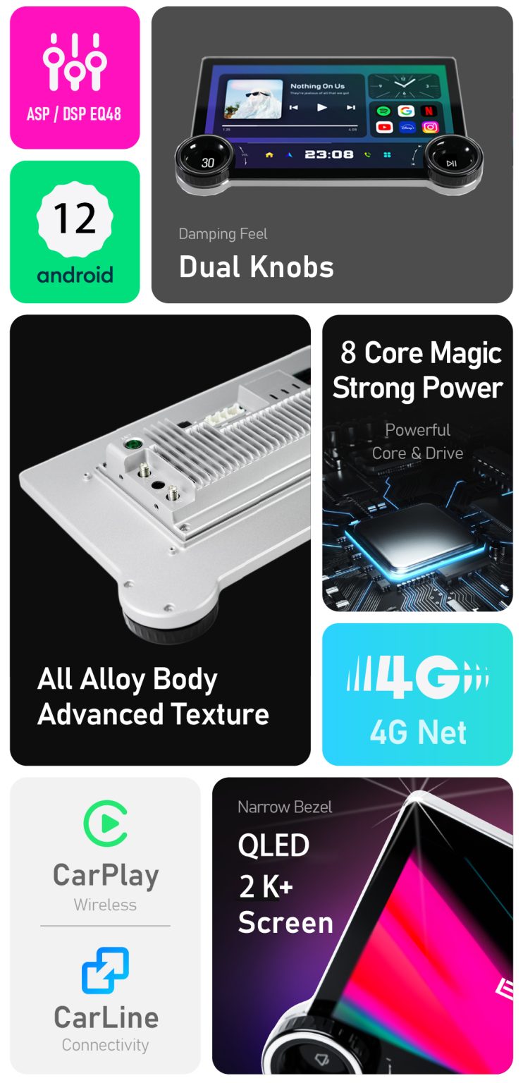 Buy Diamond 2K 4GB 64GB 360 Cam 4G LTE Carplay Android