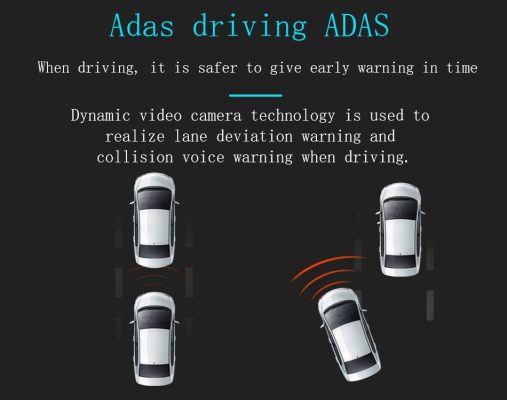 Buy AUTOBAHN Adas Dual Dash Cam 1080p Android Headunit